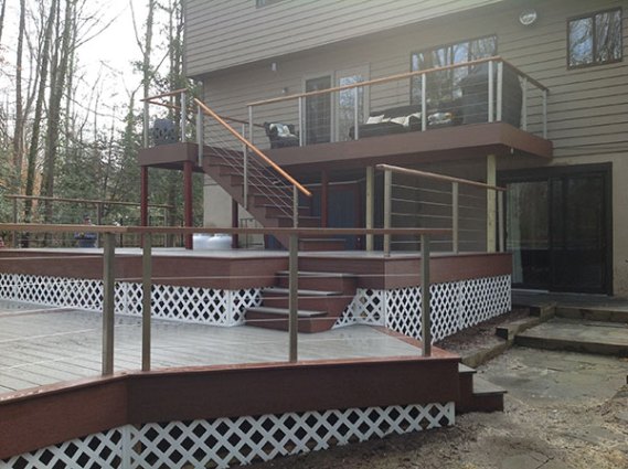 Pros and Cons of Multi-Level Decks - Freedom Fence and Home