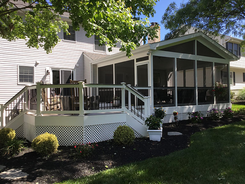 Why Convert a Deck into a Screened Porch? - Freedom Fence and Home